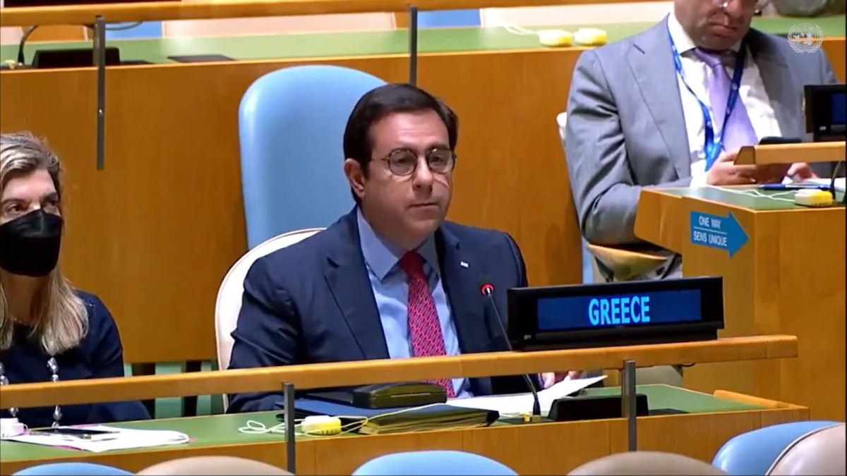 Δευτερολογία του Υπουργού Μετανάστευσης και Ασύλου κ. Νότη Μηταράκη στη ...
