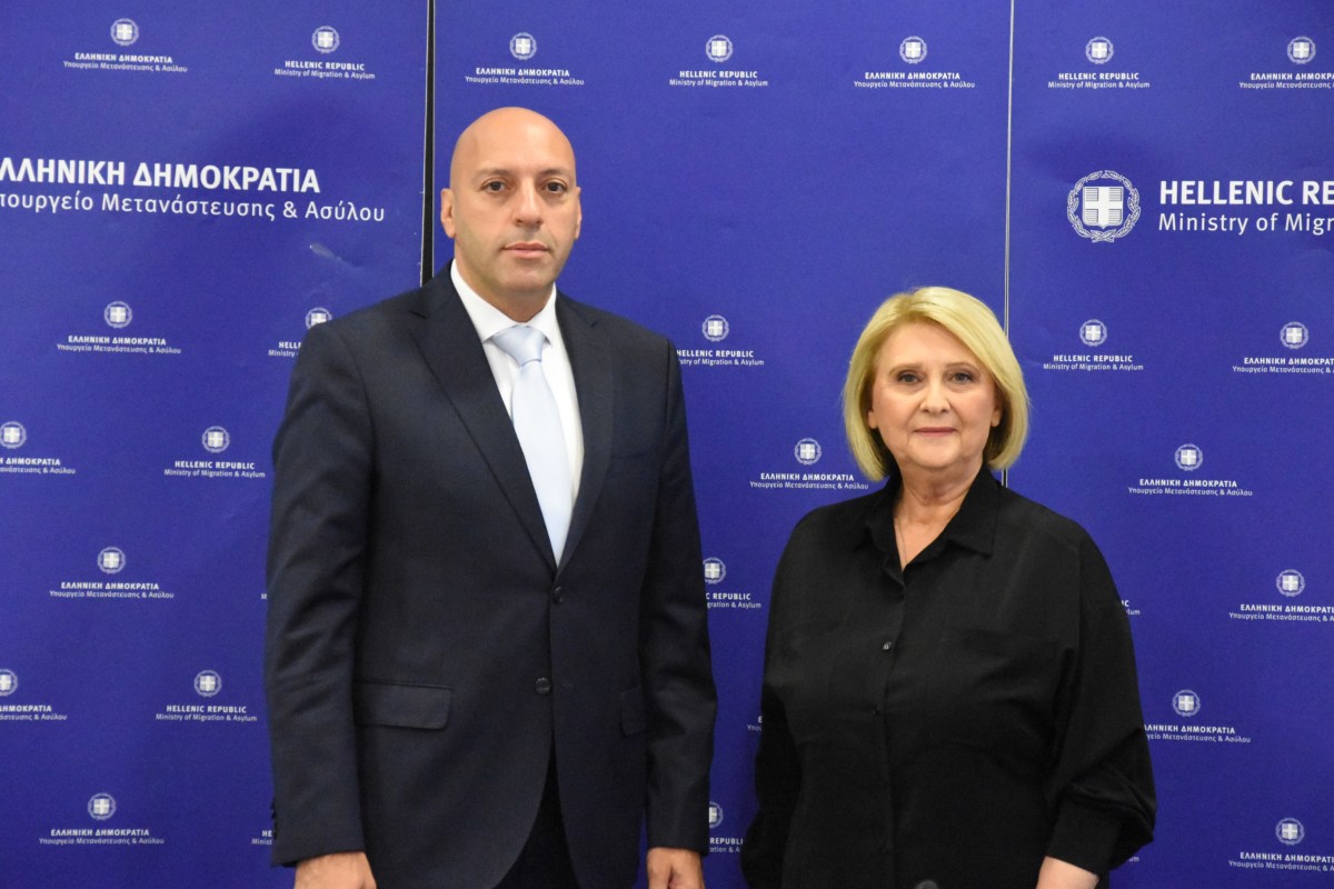 Συνάντηση Σοφίας Βούλτεψη με τον νέο Διπλωματικό Εκπρόσωπο της UNICEF ...
