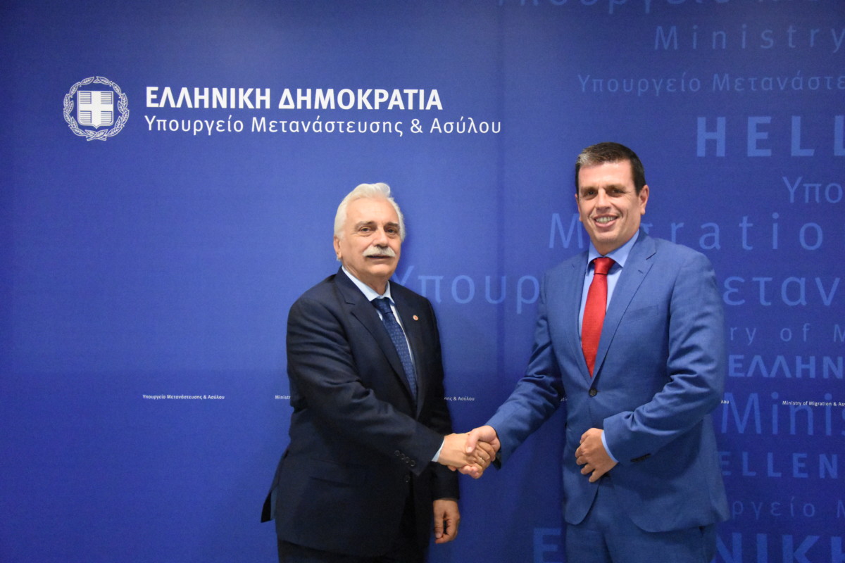 Εθιμοτυπική επίσκεψη του Προέδρου του Ελληνικού Ερυθρού Σταυρού στον ...