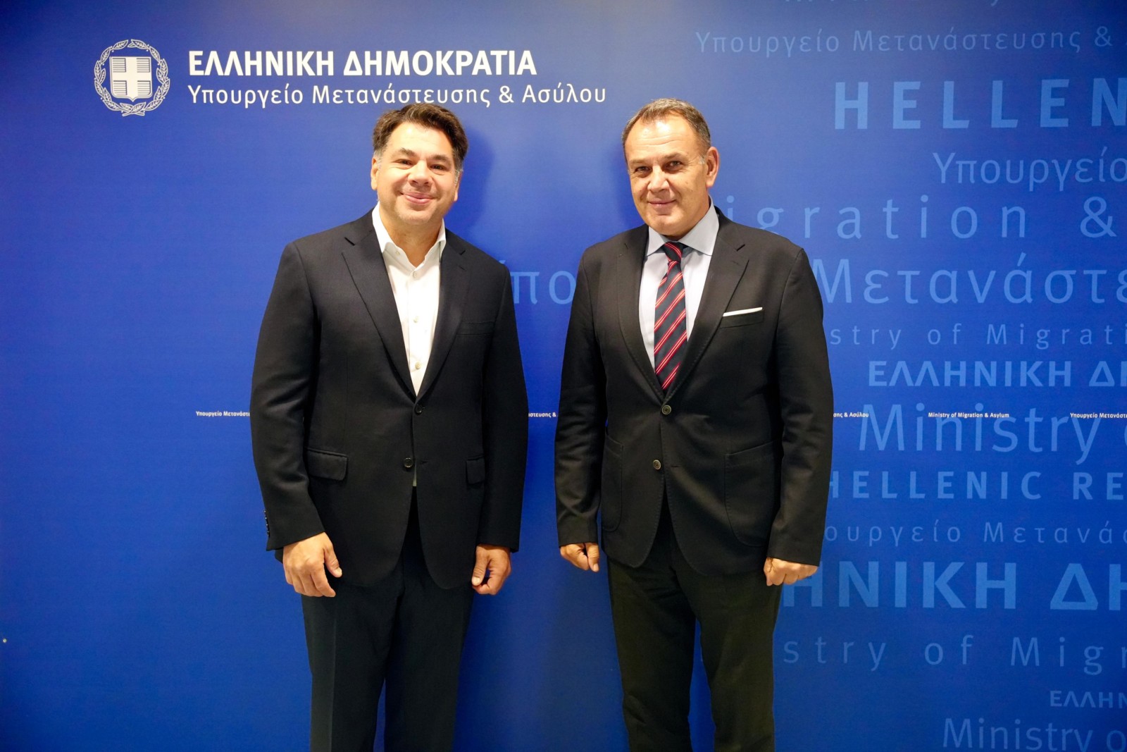 Συνάντηση Υπουργού Μετανάστευσης και Ασύλου, κ. Νικόλαου ...