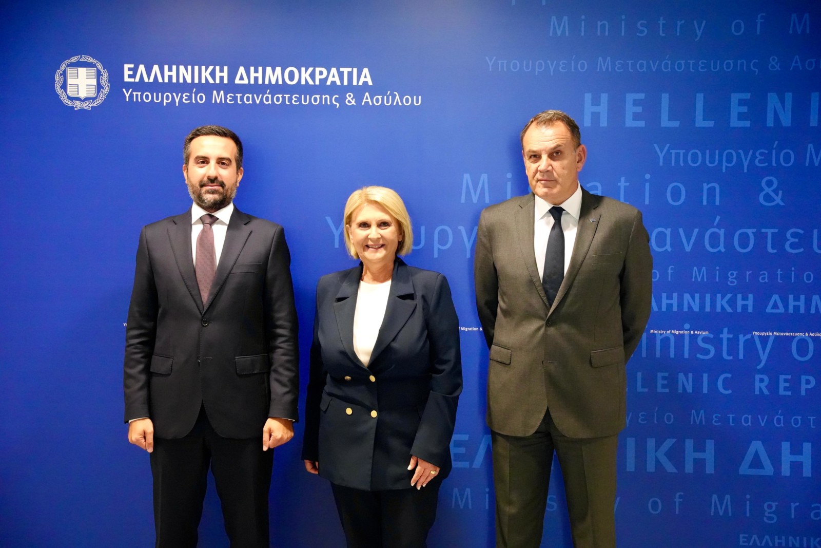 Συνάντηση του Υπουργού Μετανάστευσης και Ασύλου, κ. Νικόλαου ...