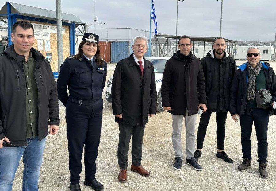 Επίσκεψη του Γενικού Γραμματέα Αιτούντων Άσυλο στις δομές Πολυκάστρου ...