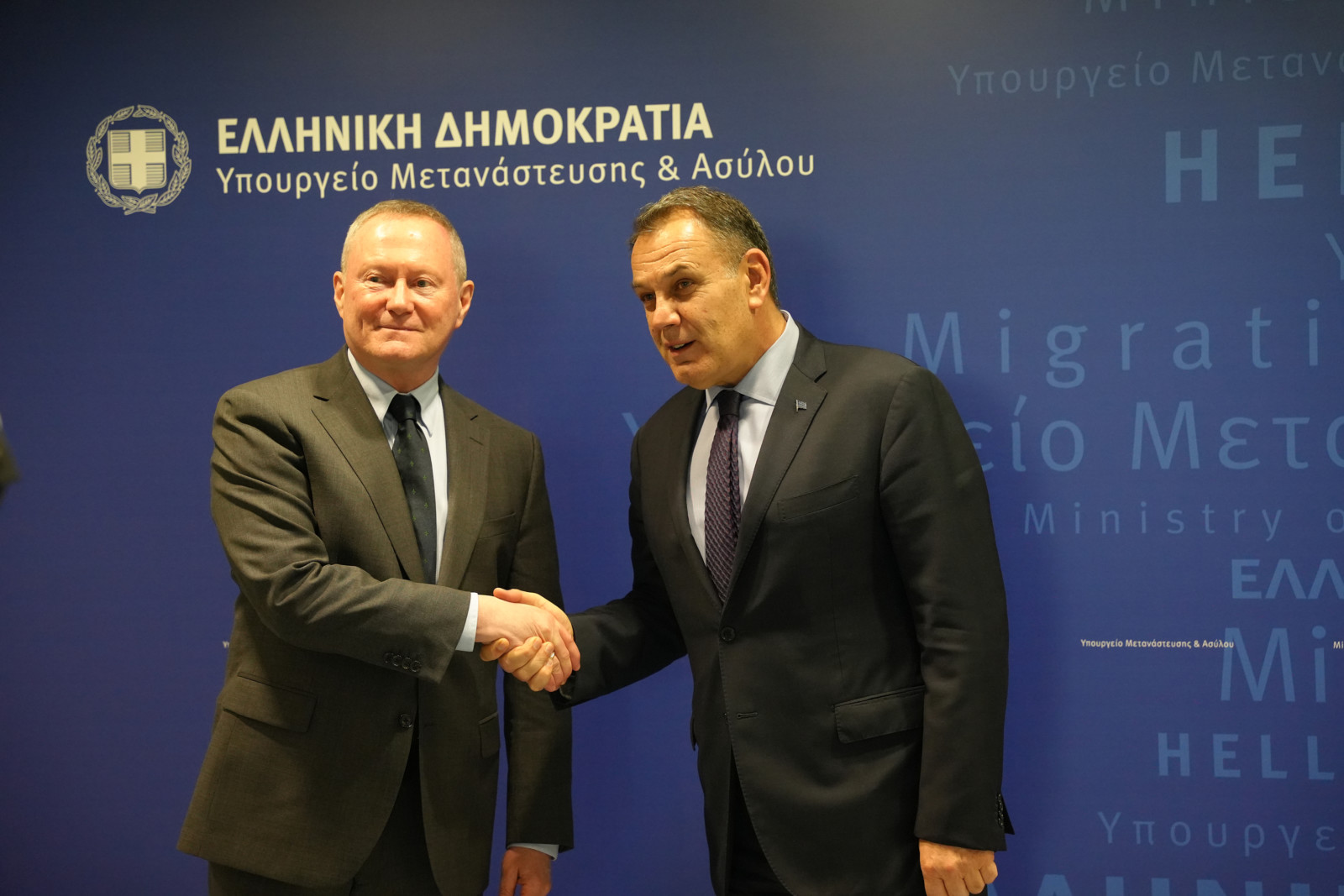 Συνάντηση του Υπουργού Μετανάστευσης και Ασύλου, κ. Νικόλαου ...