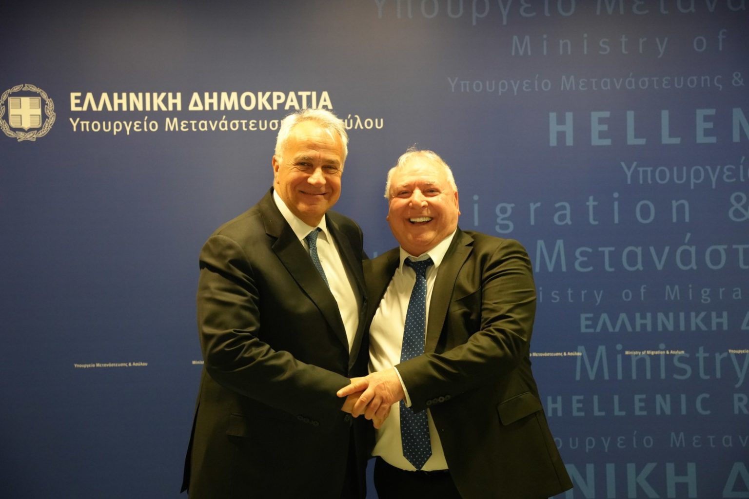 Συνάντηση του Υπουργού Μετανάστευσης και Ασύλου, κ. Μάκη Βορίδη με τον ...