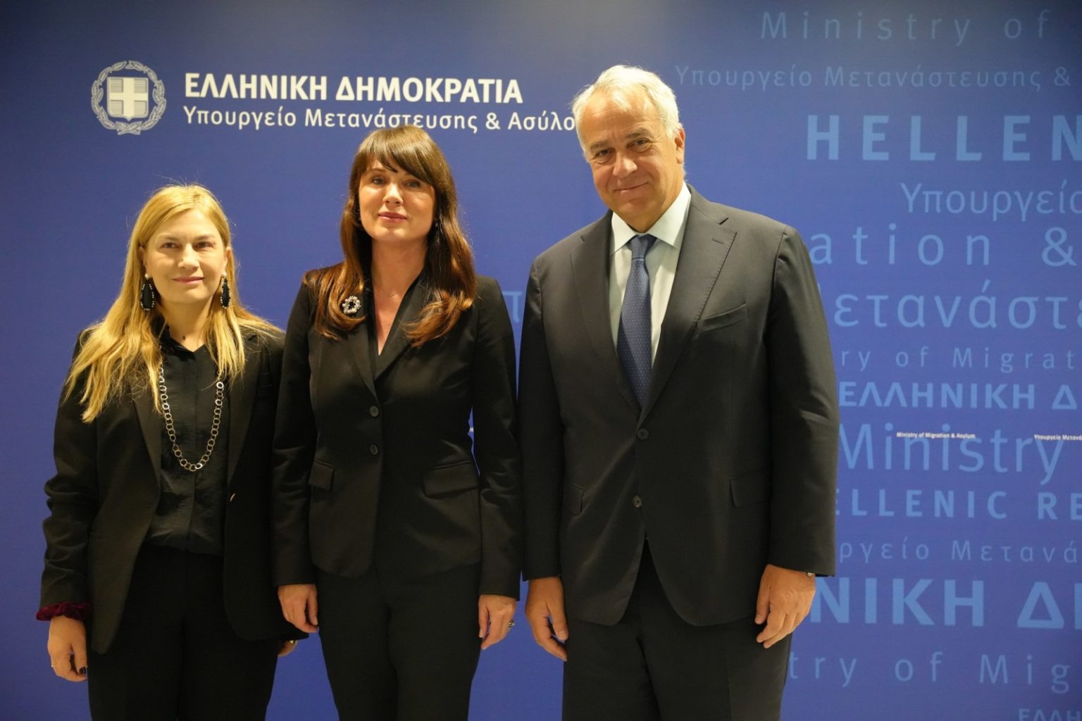 Συνάντηση του Υπουργού Μετανάστευσης και Ασύλου, κ. Μάκη Βορίδη, με την ...